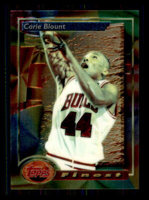 1993 Basketball Finest Corie Blount Chicago Bulls #134 RC | eBay