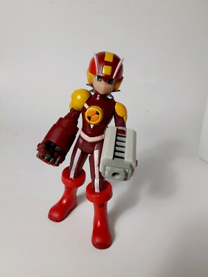 Megaman NT Warrior HeatGuts Action Figure RARE Capcom 2004 Mattel | eBay