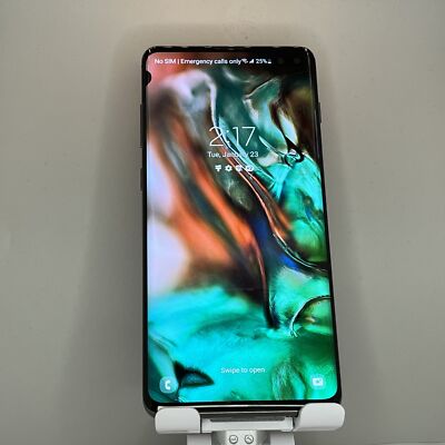 Samsung Galaxy S10+ - SM-G975U - 128GB - Black (Sprint - Unlocked ...