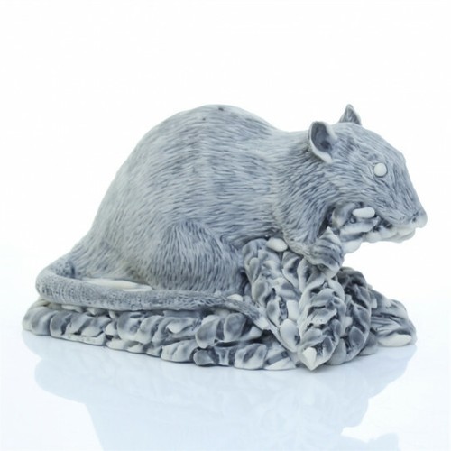 Mouse (Rat) Marble Figurine Unique Gift Manual Processing | eBay