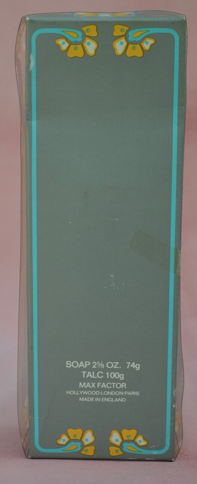 VINTAGE MAX FACTOR : HYPNOTIQUE ... BATH SOAP & TALCUM POWDER GIFT SET ...
