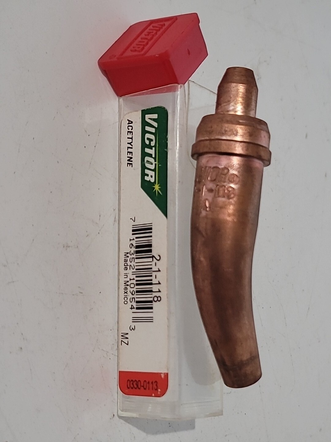 Victor 0330-0113 Cutting Tip, 2-1-118 Acetylene If Used, Used Very ...