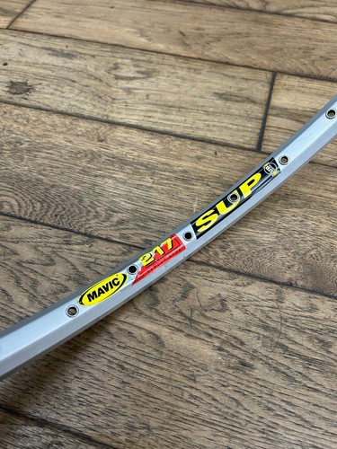 NOS NEW Rare Vintage Mavic 217 SUP UB 36H 26” clincher , 1 Rim , Silver ...