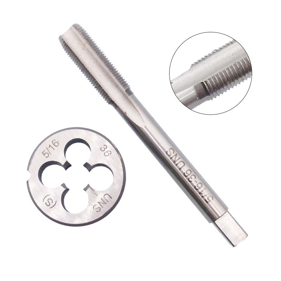 Brand New Tap & Die Set Pipe Tap And Die Right Hand Straight Flute ...