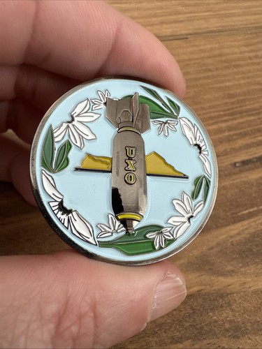 UXO Unexploded Ordnance Army Corps Of Engineers Guam Challenge Coin | eBay