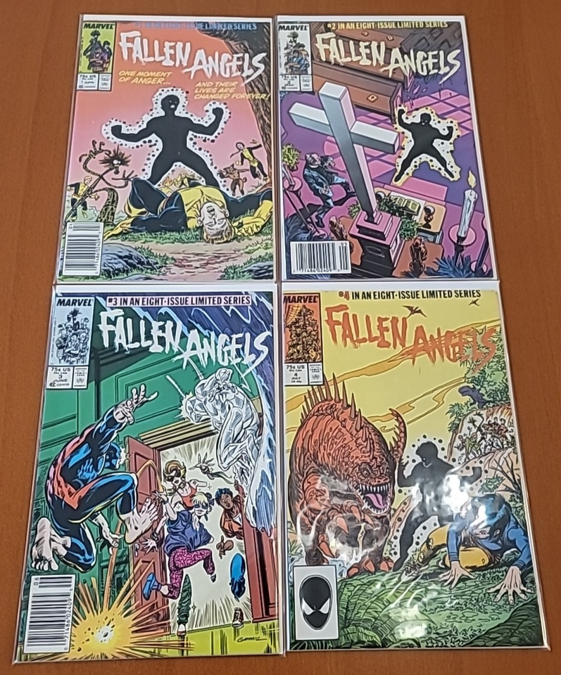 Fallen Angels #1-8 (1987) Complete Mini-Series Marvel | eBay