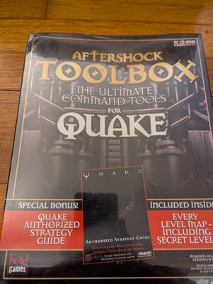 Aftershock Toolbox Quake Ultimate Command Tools SEALED pc game | eBay