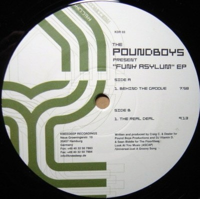 Pound Boys - The Funk Asylum EP (12", EP) (Very Good Plus (VG+ ...