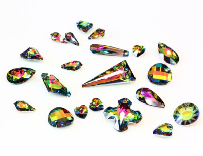 Superior PRIMERO Crystal Vitrail Medium Color Pendants * Many Shapes ...