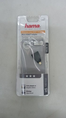 Adaptateur Hama 75039863 pour micro HDMI HDMI | eBay