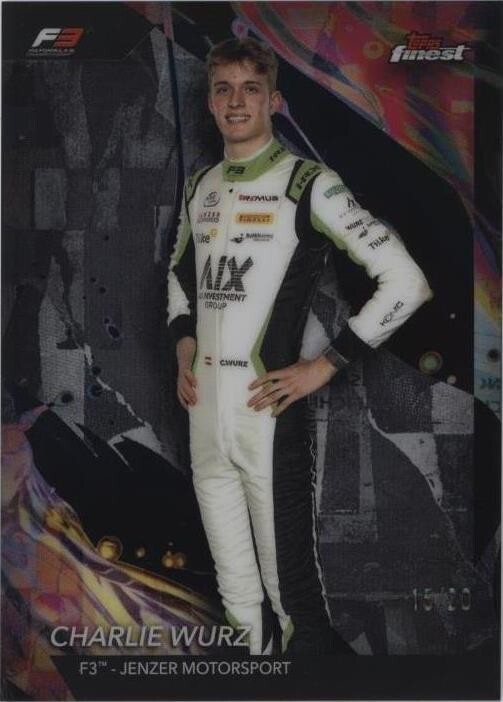 2024 Topps Finest Formula 1 - Uncommon Charlie Wurz #158 Black ...