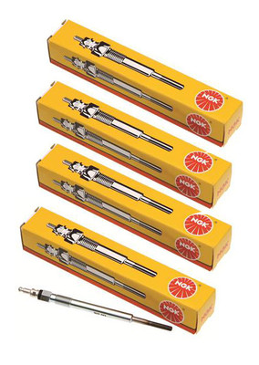 NGK Set OF 4 GLOW PLUGS Y-609AS x4 AUDI A3 A4 A5 A6 A7 A8 Q5 Q7 VW ...
