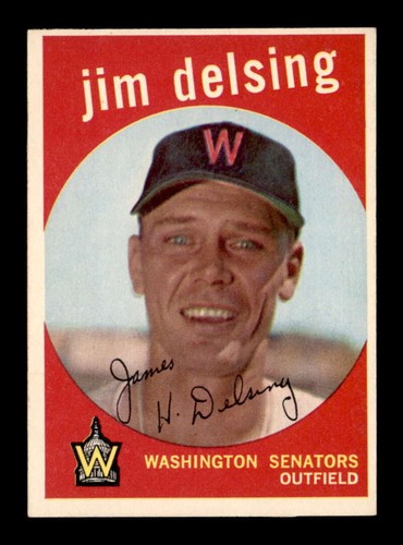 1959 Topps #386 Jim Delsing EXMT/EXMT+ X2775439 | eBay