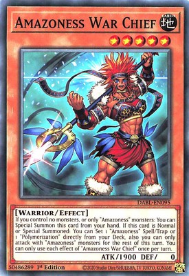 YGO DABL-EN095 C Amazoness War Chief DABL-EN095 Yu-gi-oh | eBay