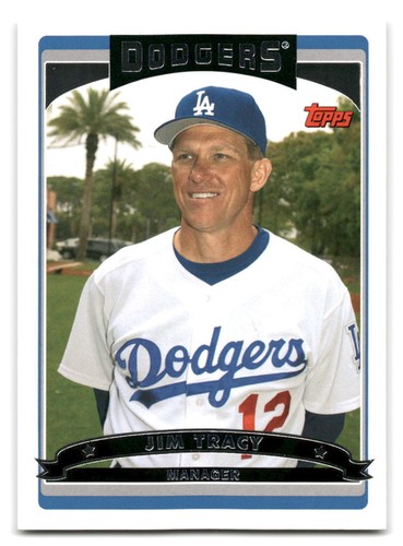Jim Tracy 2006 Topps Baseball #279 Los Angeles Dodgers | eBay