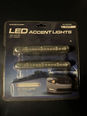 NAVIGATOR WHITE LED ACCENT LIGHTS~EASY INSTALL~NV-2032W~BRAND NEW ...