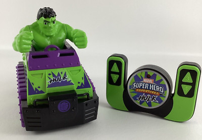 Marvel Super Hero Adventures RC Hulk Tank Vehicle Remote Control Toy ...