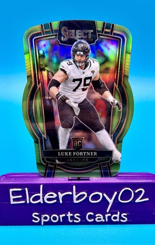 Luke Fortner /299 Rookie Neon Green Prizm Club 2022 Panini Select ...