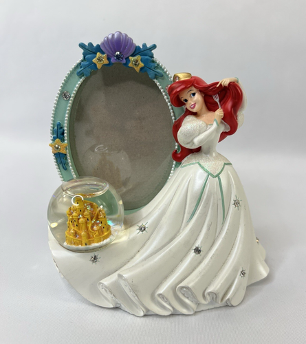 Little Mermaid Princess Ariel Photo Frame Wedding Dress 6" 3D Disney ...