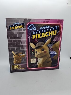 Pokémon Detective Pikachu Jigsaw Puzzle 1000 Pieces Buffalo | eBay