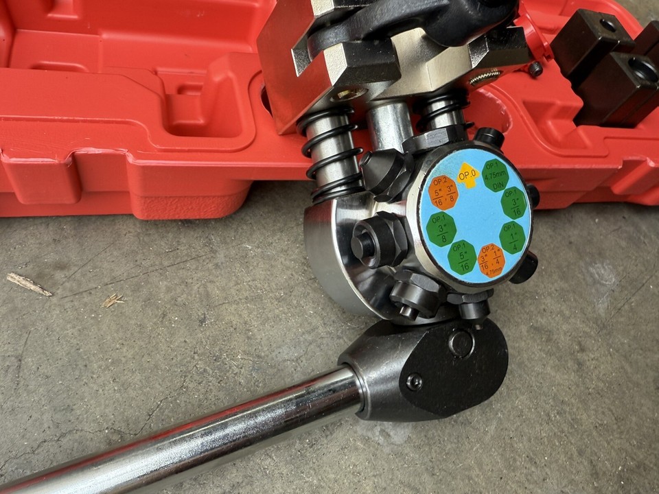 Brake Pipe Line Flaring Tool Kit Double Flare Transmission Cooler ...