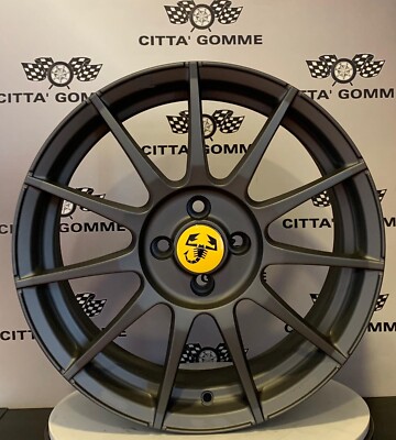 Alloy Wheels Abarth 500 Mens 16 " New Offer 595 Top Super Price Essesse ...