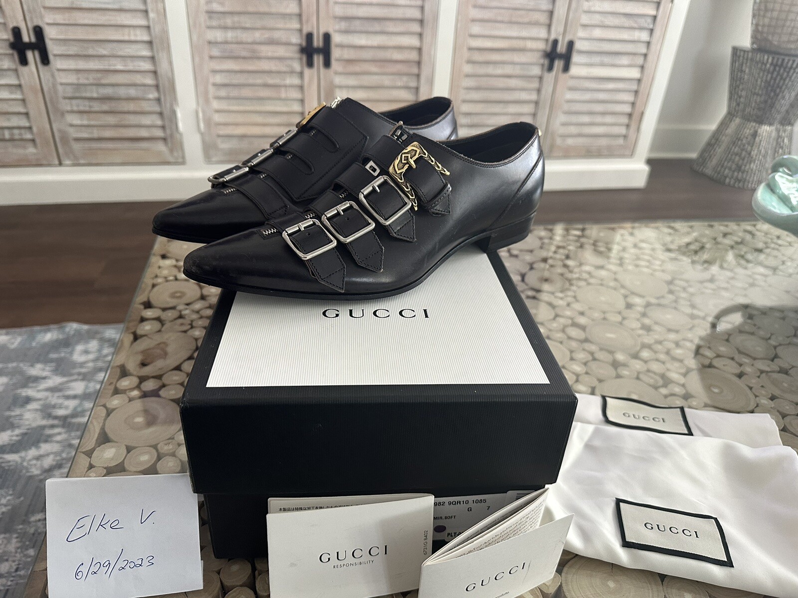 Authentic Unisex Gucci Flats | eBay