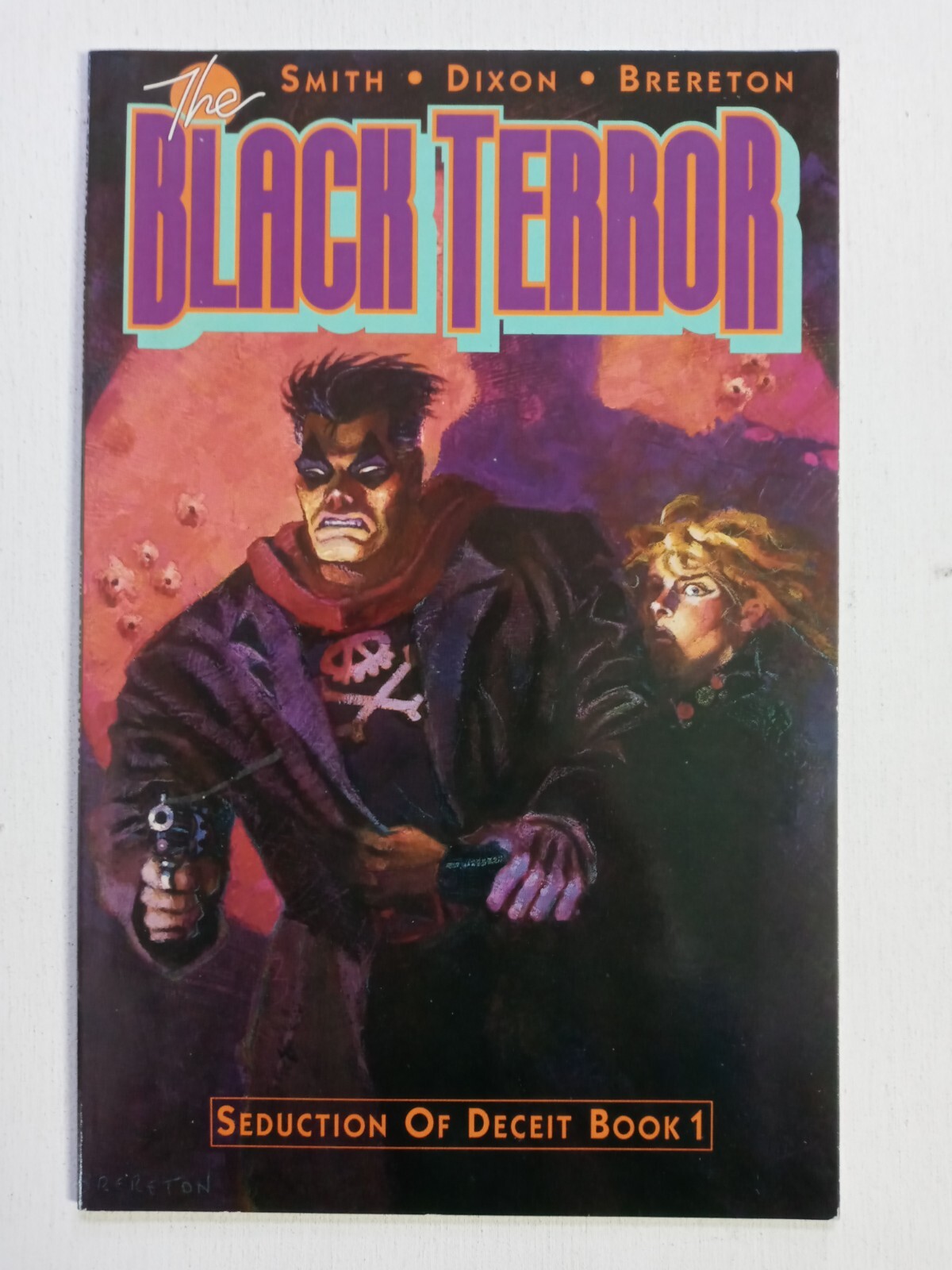 Black Terror (1989 Eclipse comics) #1 Chuck Dixon & Dan Brereton VF/NM ...