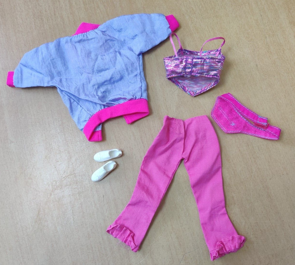 Vintage 1990s Barbie Doll fashion clothes / 5 Piece Outfit / Outfit ...