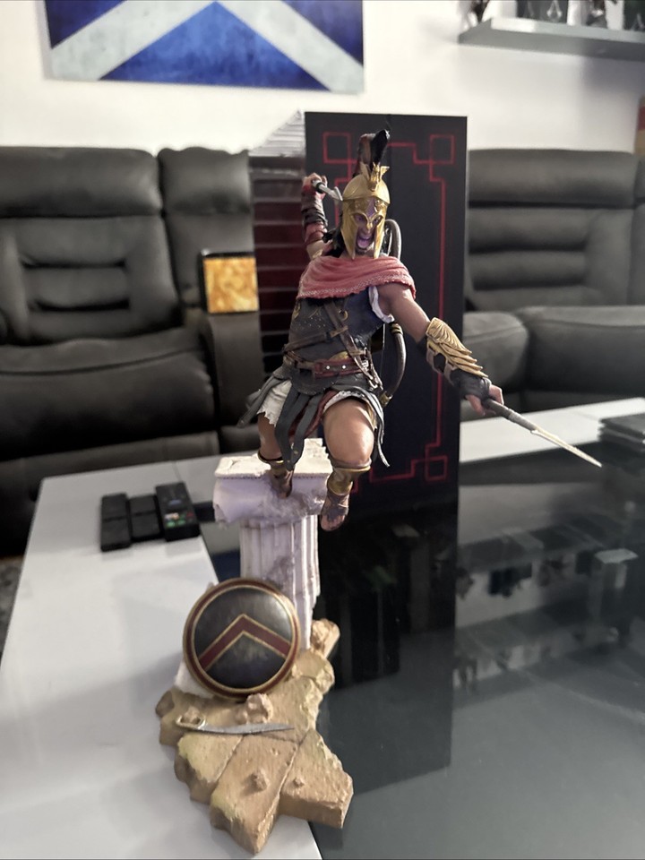 Assassins Creed Spartan Leap Statue Only Nothing Else.Assassins Creed ...