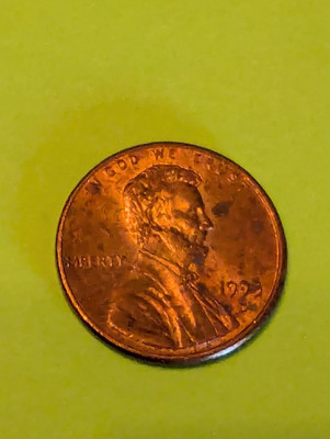 1993 D Lincoln Cent close AM | eBay