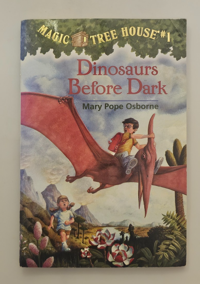 Mary Pope Osborne Magic Tree House 01 Dinosaurs Before Dark 1992 Book ...