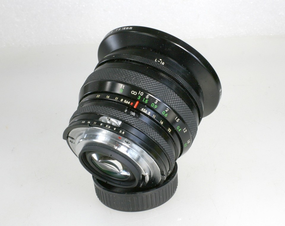 Nikon AI Sigma Filtermatic 18mm F/2.8 Ultra Wide Angle Lens, Caps, SEE ...