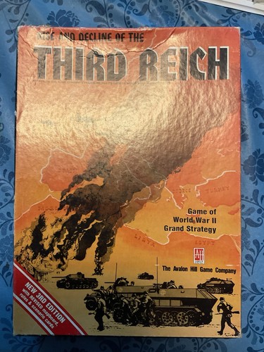 AVALON HILL, RISE AND DECLINE OF THE THIRD REICH, 3rd Edition | eBay