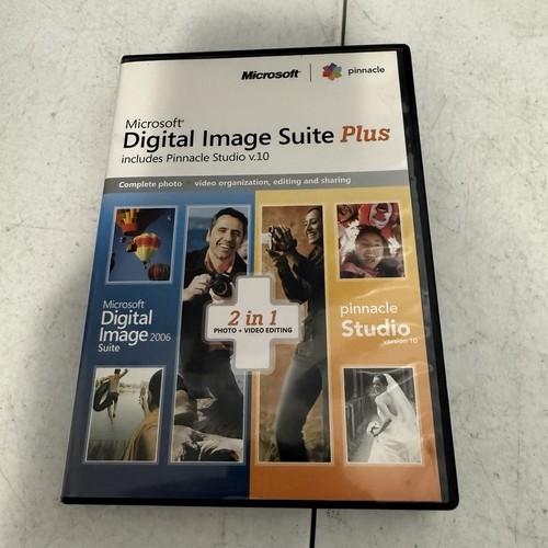 Microsoft Digital Image Suite Plus Includes Pinnacle Studio V1.0 | eBay