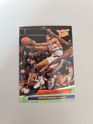 1992-93 FLEER ULTRA* MARK MACON DENVER NUGGETS #52 | eBay