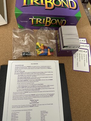 TriBond Board Game 1992, Exc Cond. What Do These 3 Things Have In ...