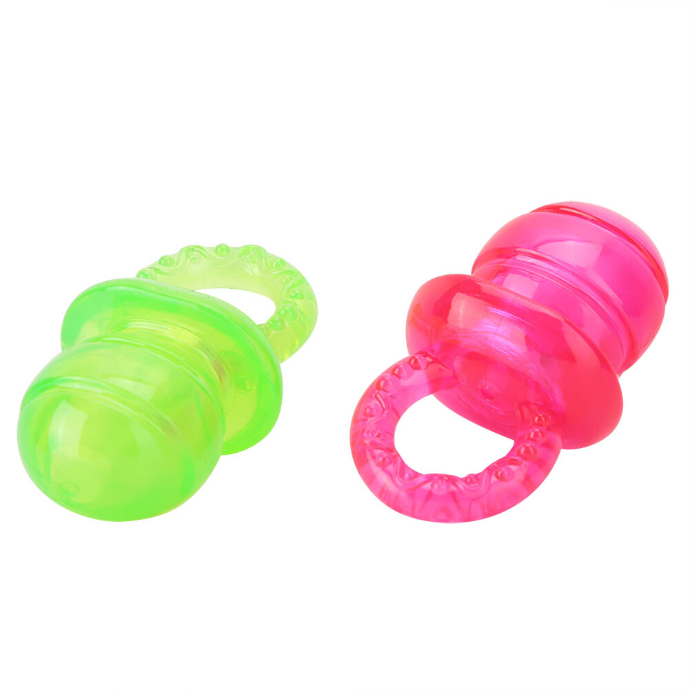 2Pcs Pet Puppy Molar Clean Teeth Toy Pacifier Chew Playing Training ...