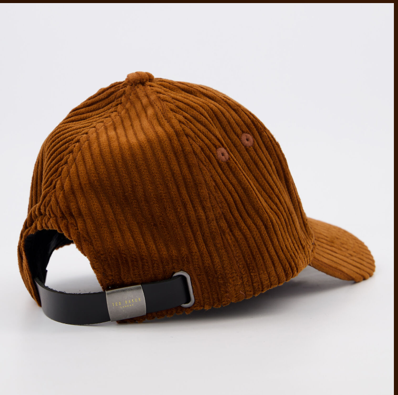 TED BAKER Men's Brown Cord Leeoni Baseball Cap £40 | eBay