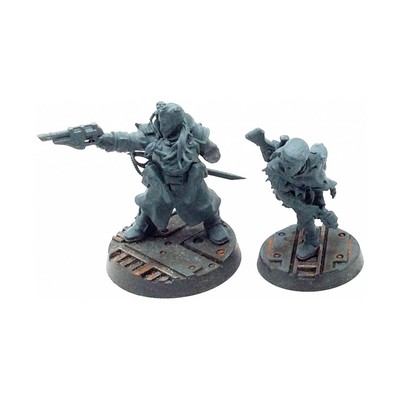 Games Workshop Underhive Mini Loose 28mm Kal Jericho and Scabbs #3 NM ...