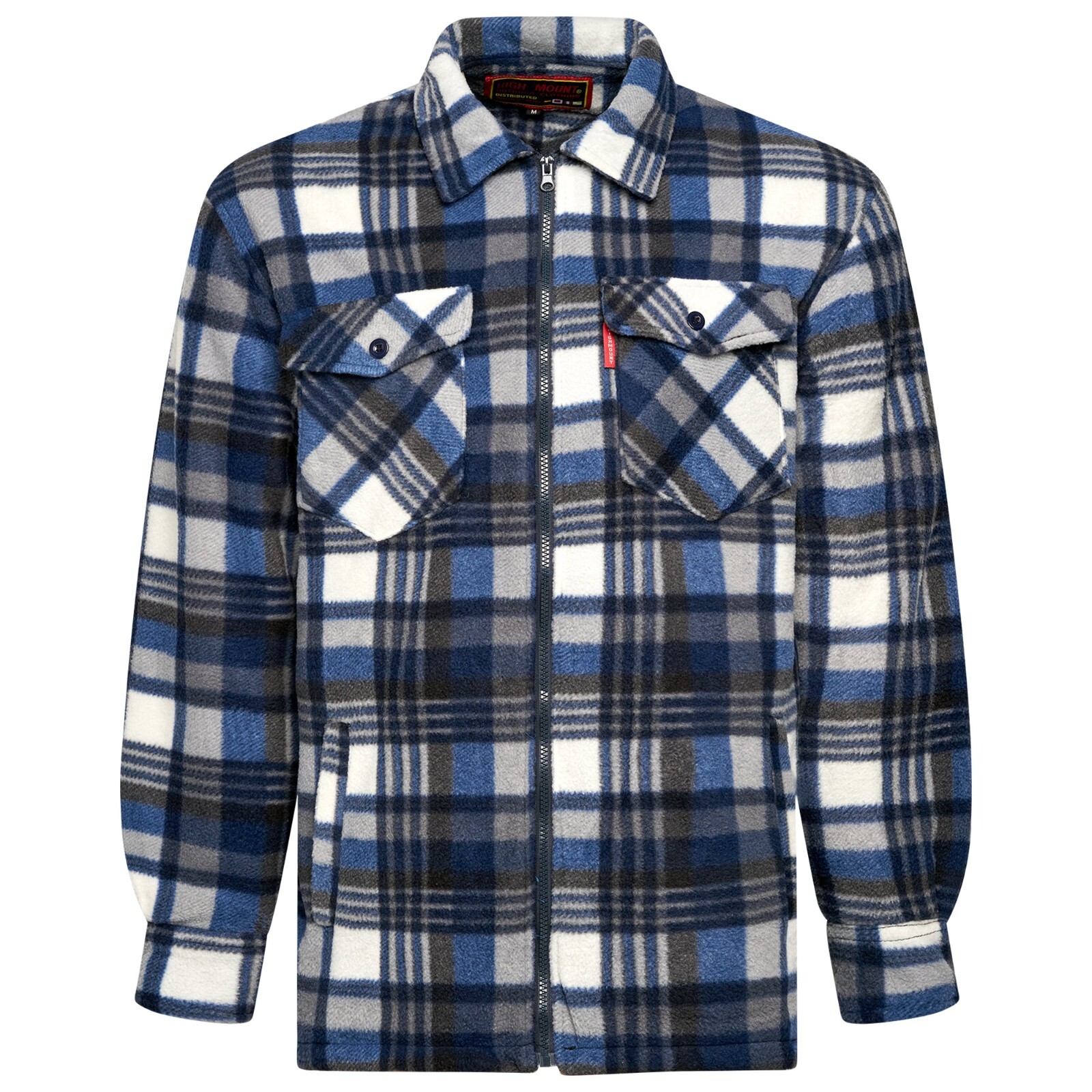 Men's Padded Fur lined Lumberjack Work shirt/Jacket Size S-3XL | eBay UK