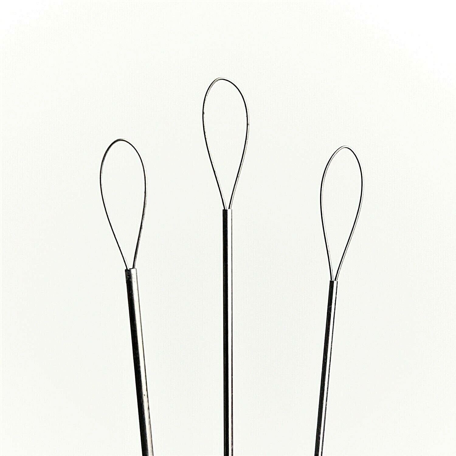 Set of 5 Hollow Braid Splicing Tools - KIT #2 5 Needles, includes 1 ...