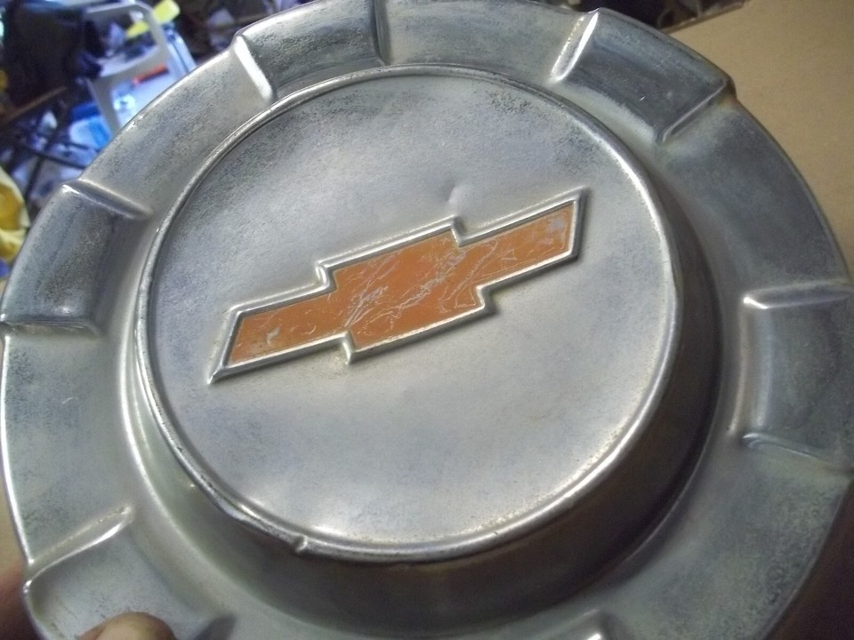 61 62 63 Chevrolet Truck Hubcap Rim Center Hub Cap Cover 10 3/4" OEM ...