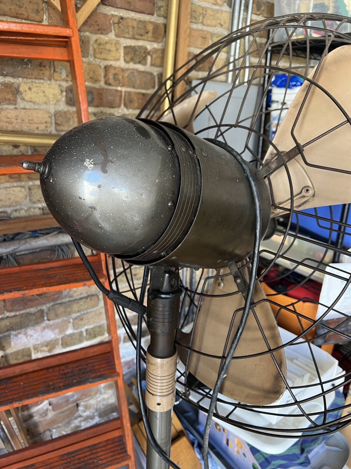 general electric stand up fan vintage | eBay