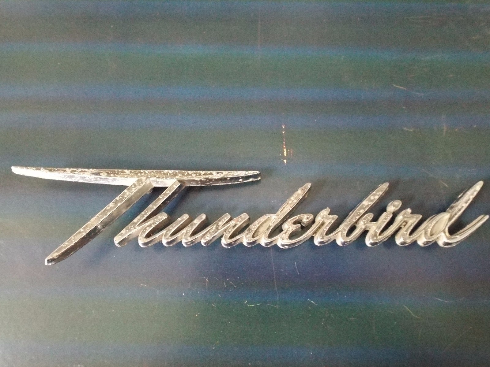 Thunderbird Dash Emblem 1961 1962 1963 Ford Thunderbird 61 62 63 T-Bird ...