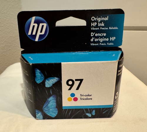 New Genuine HP 97 Tri-Color Ink Cartridge (C9363WN#140) Exp 2022 | eBay