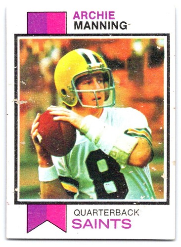 1973 Topps Archie Manning #125 | eBay