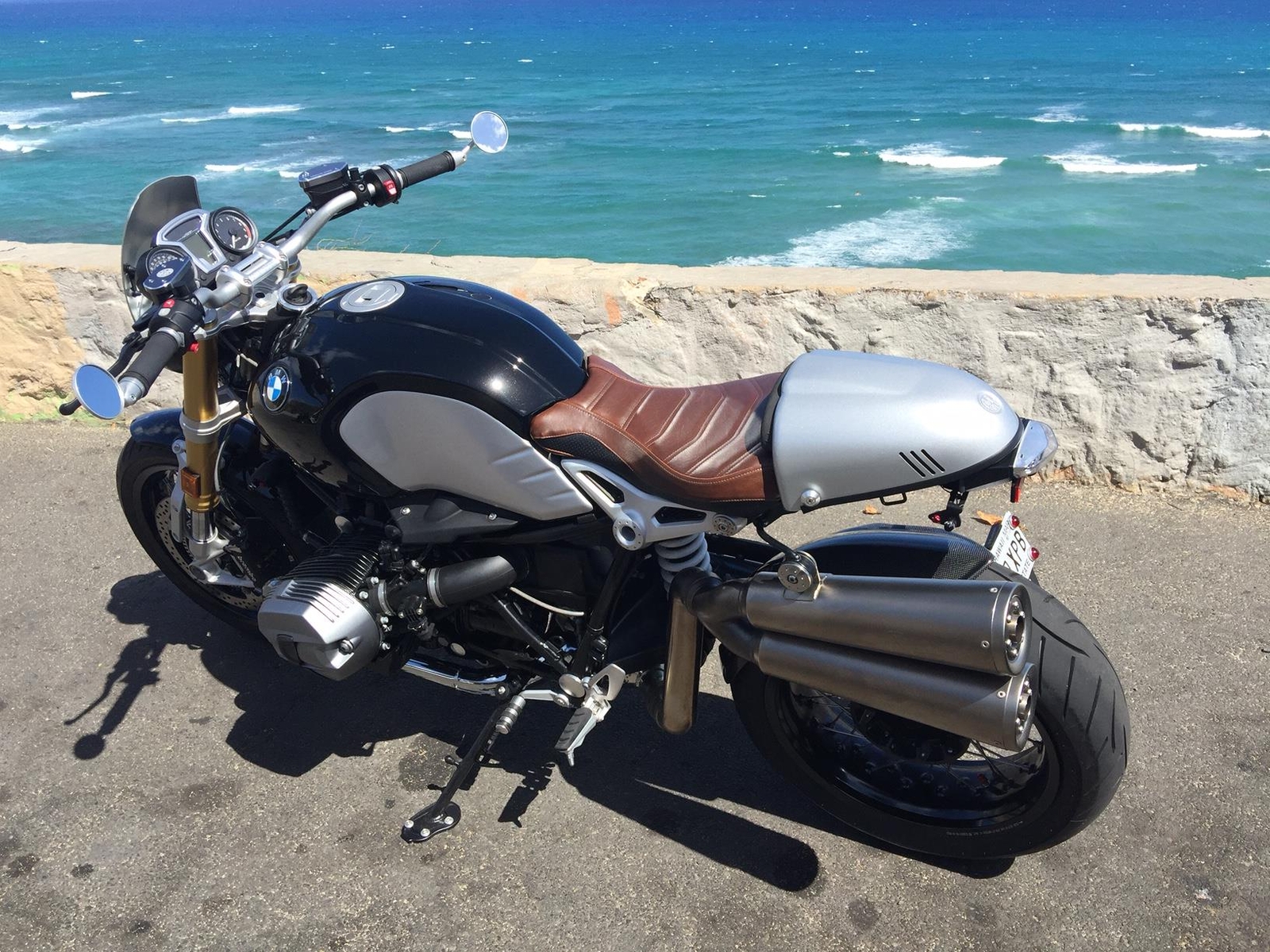 Luimoto Vintage Rider Seat Cover New For BMW RnineT Pure/Racer 2014 ...