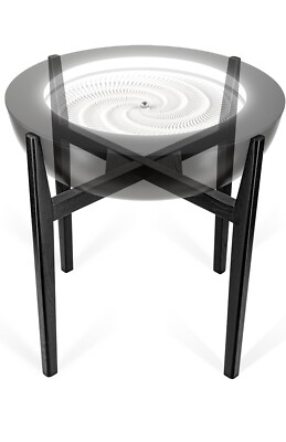 Homedics Drift Sandscape Solid Wood Sand Table Stand 21 Inch (Large ...