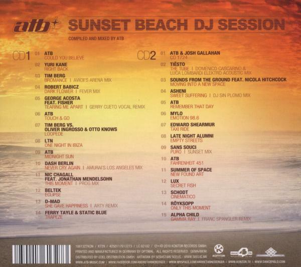 Sunset Beach DJ Session von ATB (CD, 2010) online kaufen | eBay